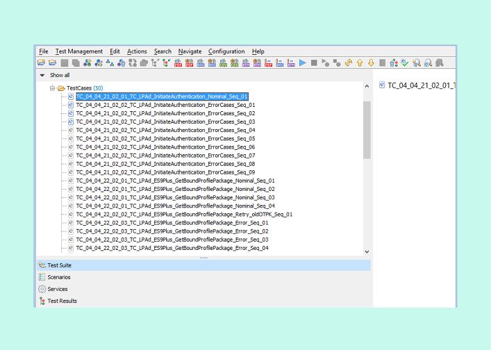 SGP.23 Device Test Suite | Fime